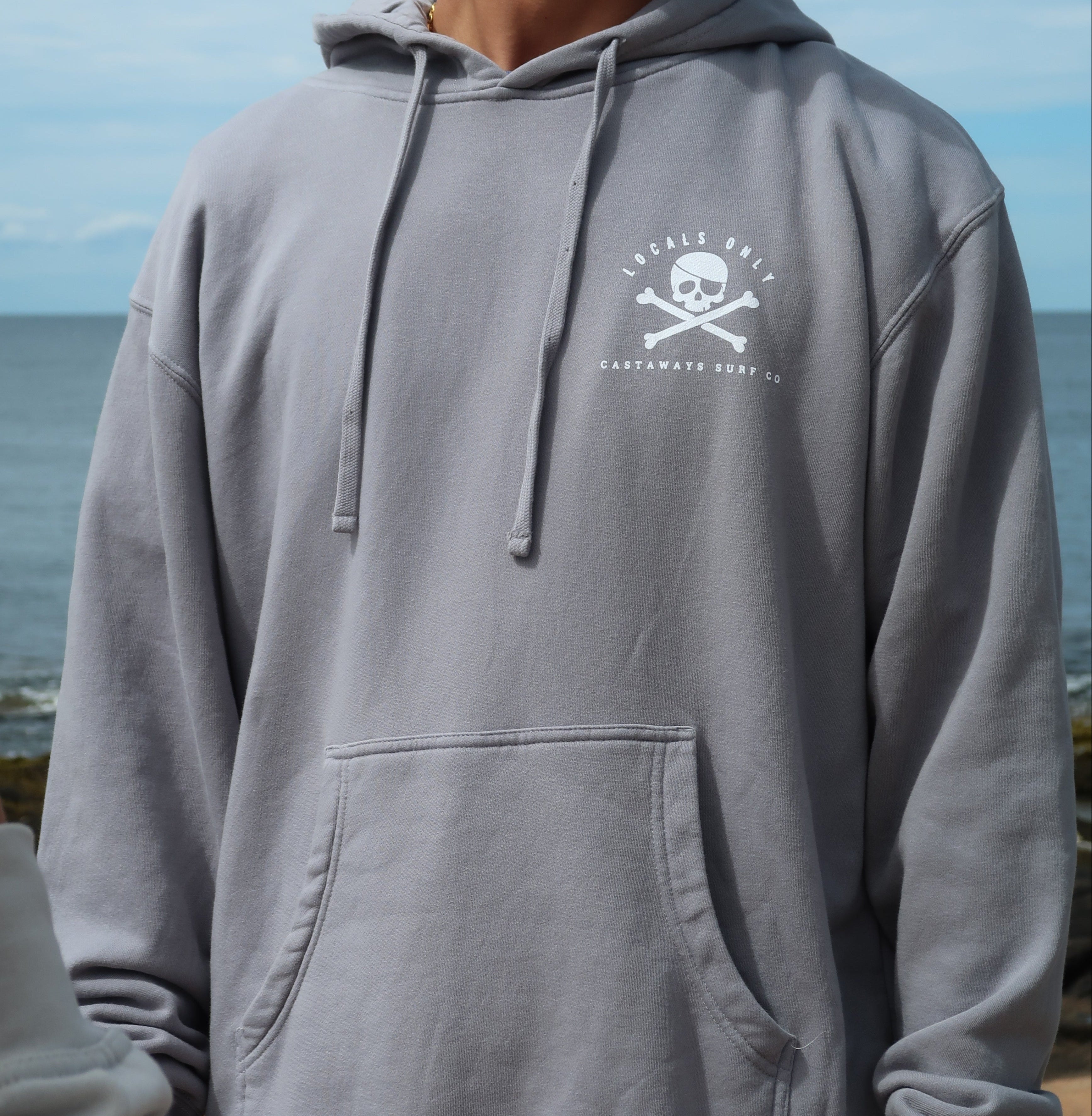 Locals Only Hoodie – Castaways Surf Co.